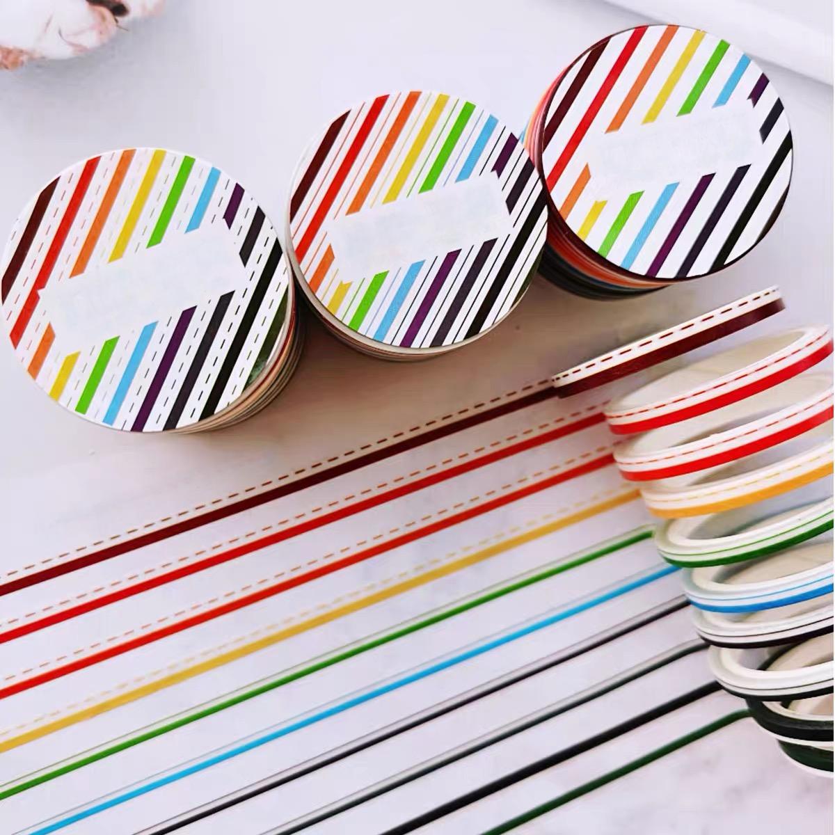 Decorative PET Tape - Rainbow Line – Shiimmer