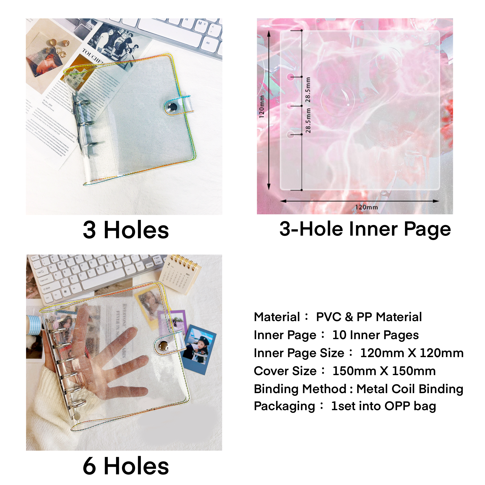 Foundation Book - Loose Leaf Book Square – Shiimmer